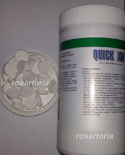 Quick Jav Dezinfectant Tablete Efervescente, Sc Rosartoria Impex Srl