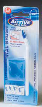 Active Oral Periuta interdentara cu 10 microcapete | igiena dentara