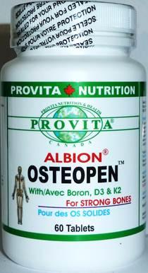 OSTEOPEN Formula Completa Osteoporoza cu Boron Vit. K2 60tb ...