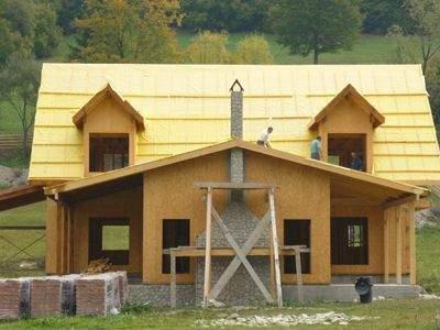 structuri de case placate cu OSB | structuri case din lemn