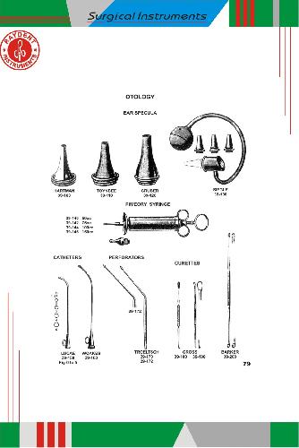 Instrumentar Orl - Instrumentar Chirurgical, Sc Medfarm Trading Srl