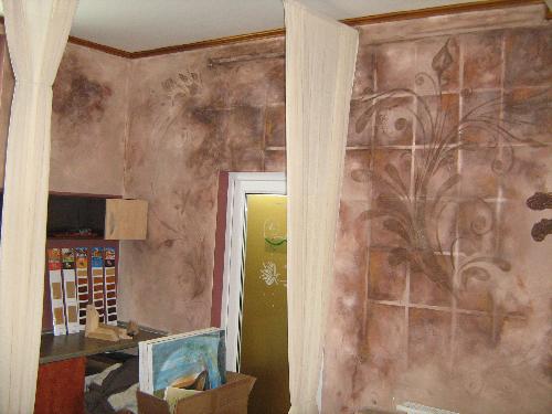 Decoratiune Interioara Pe Perete Stucco, Sc Todor Constructor Comp Srl