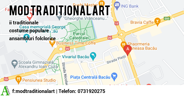 Ii Traditionale BACAU | Costume Populare BACAU | MOD TRADITIONAL ART