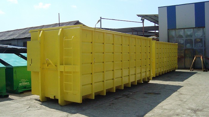 Container Abroll cu capac | Abroll container