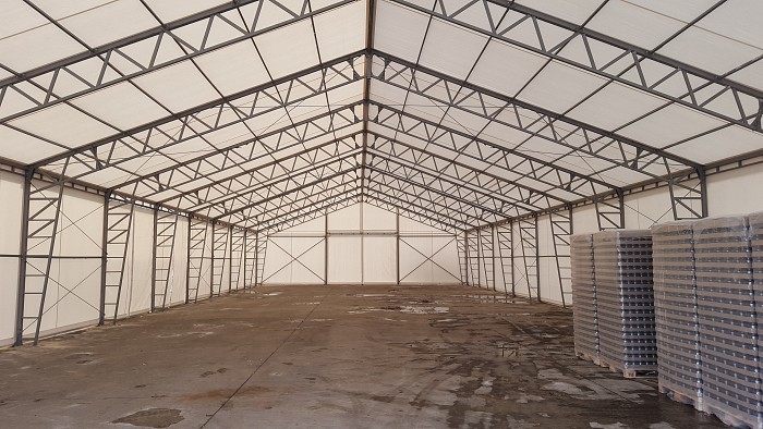 Cort industrial cu deschidere de 15m | CORTURI INDUSTRIALE