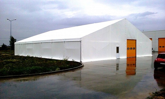 Corturi depozitare cu deschidere de 20m si inaltime de 6m | CORTURI ...