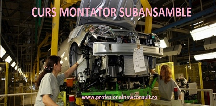 Curs Montator Subansamble | Cursuri formare profesionala