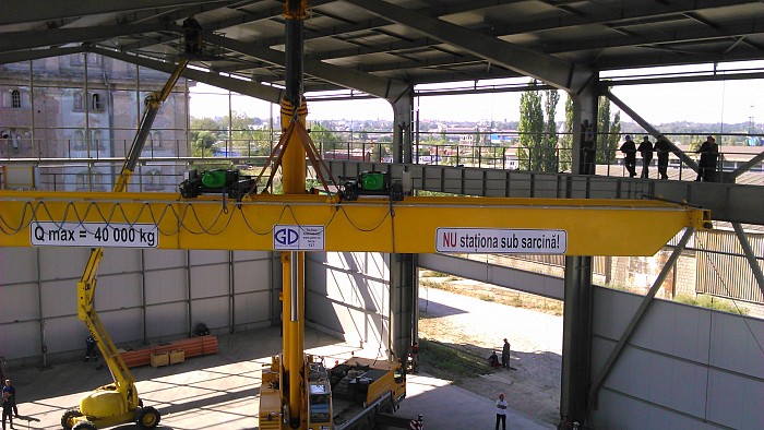 POD RULANT 40 T | Poduri rulante