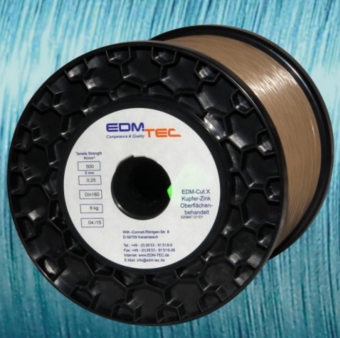 Sarma electroeroziune CUPRU, acoperire CuZn50, EDM Cut X | Grafit ...