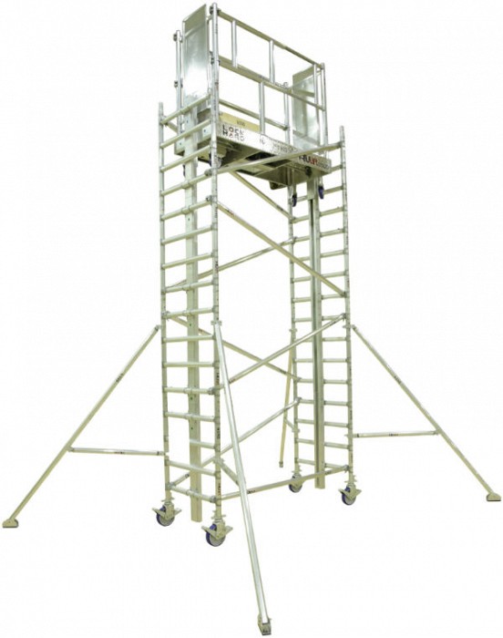 Schela aluminiu mobila X-Tools Alulift, cu platforma mobila | Utilaje ...