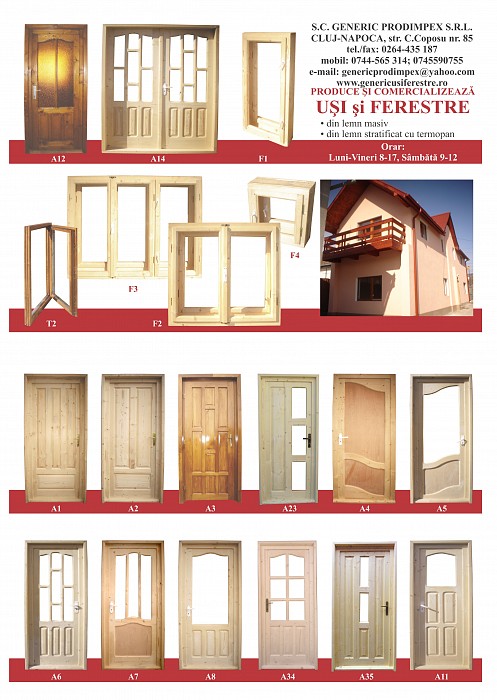 Usi din lemn masiv | Usi