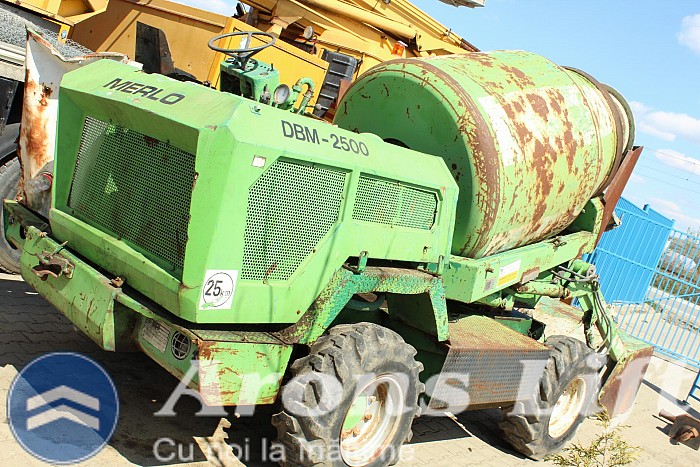 Betoniera Merlo DBM 2500 | Utilaje Constructii