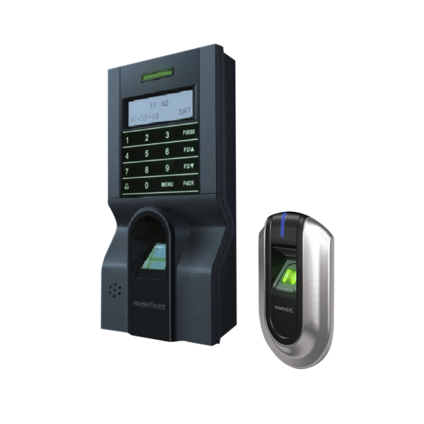 KIT de control acces si pontaj cu amprenta KIT-FPAP-8 | Sisteme de pontaj