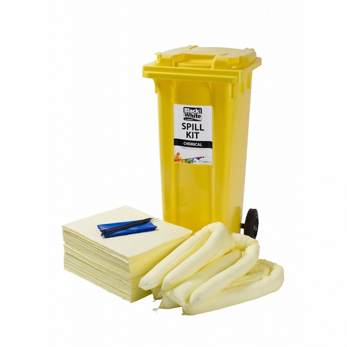 KIT de urgenta scurgeri accidentale uleiuri | Absorbanti industriali