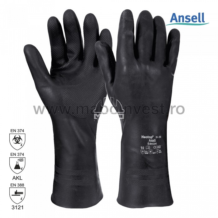 Manusi din neopren NEOTOP 29-500 | Manusi antichimice