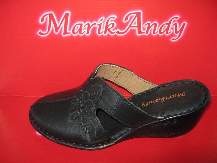 Papuci femei piele 6009 ortopedici | Incaltaminte Piele Femei