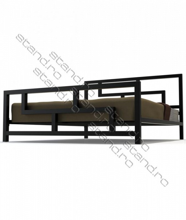 Pat metalic forme geometrice - model 1809 | Paturi metalice