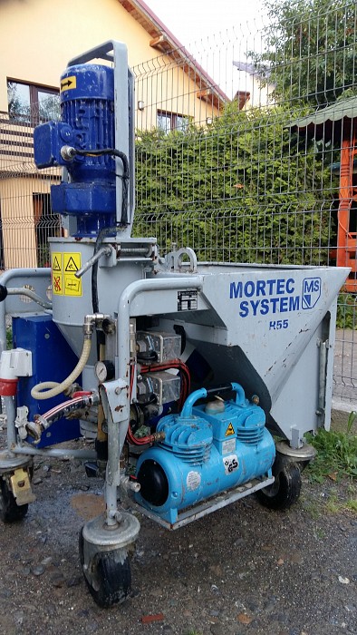 Pompa de tencuit trifazica Mortec M55 | Utilaje de constructii