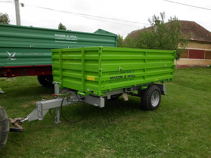 Remorci agricole cu doua axe, 2-15 tone | remorci agricole