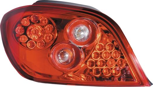 Set Stopuri Tuning Peugeot 307 led, rosu/clar BAV-DL PER33L | Tuning auto