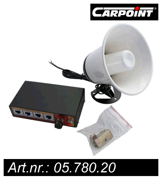 Sirena auto 81 de melodii BAV-578020 | Electrice auto