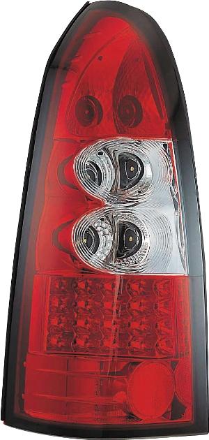 Stopuri Tuning Opel Astra G Wagon 98-04 led, rosu/clar BAV-D | Tuning auto