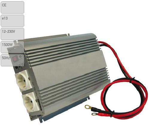 Transformator 12V-230V,1500W,50Hz BAV-510305 | Electrice auto