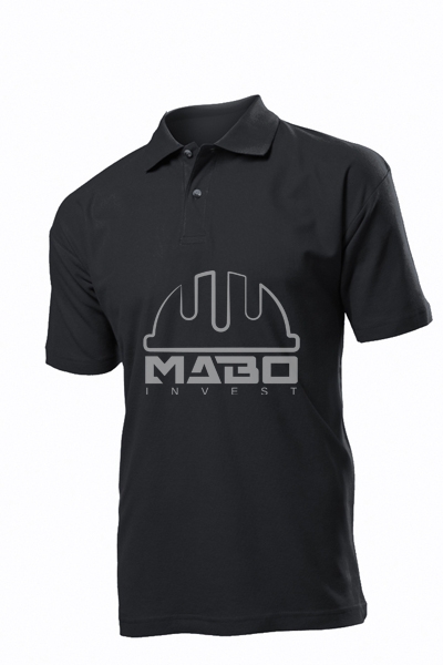 Tricou polo negru ST3000 | Caciuli, Sepci, Tricouri