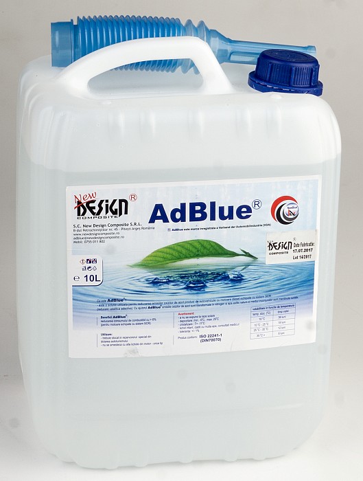 Adblue, Marca Inregistrata A V.d.a., Producator, Sc New Design Composite Srl