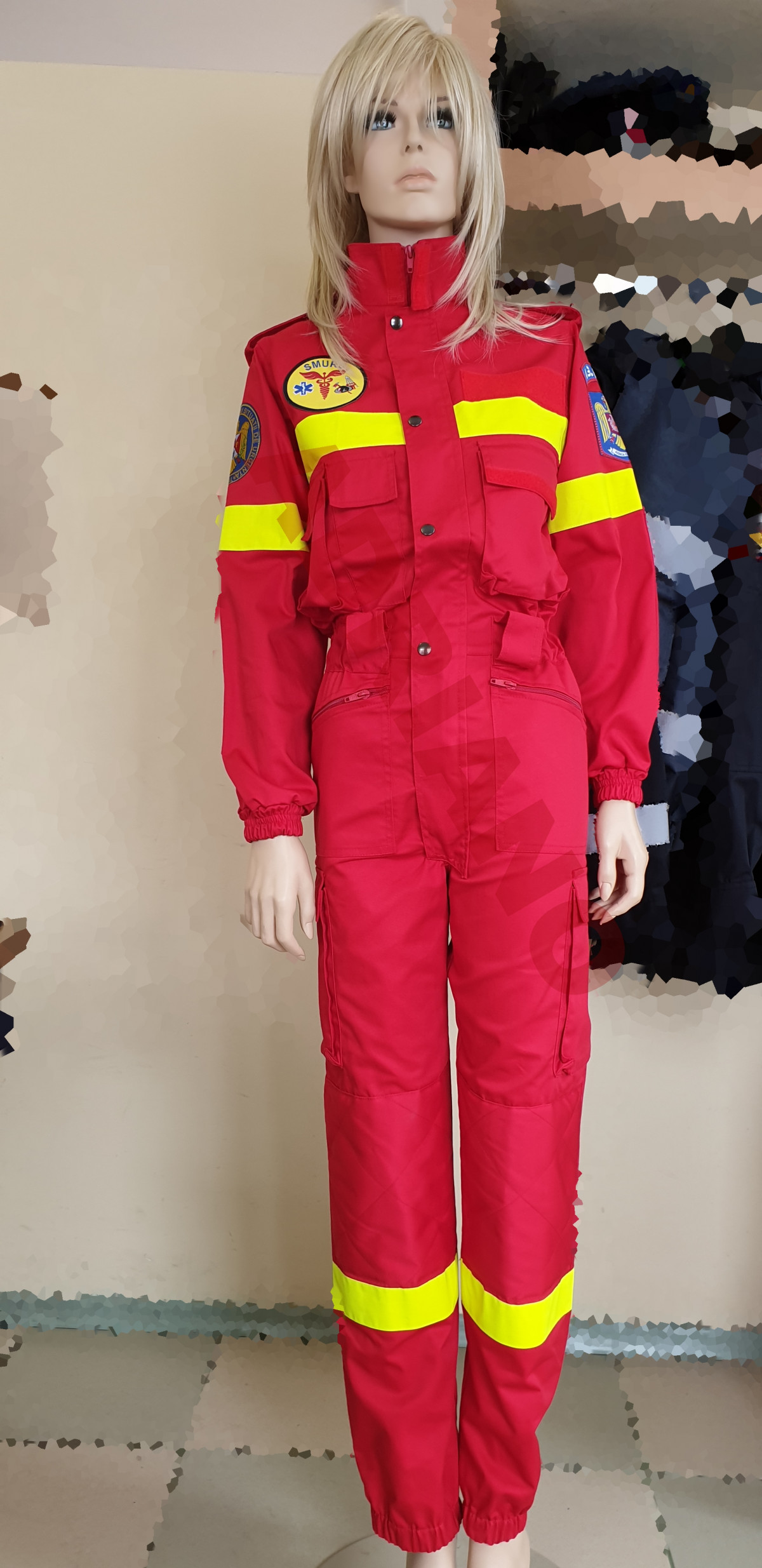 Combinezon Smurd Voluntar, Producator, Sc Adriano Equipments Srl