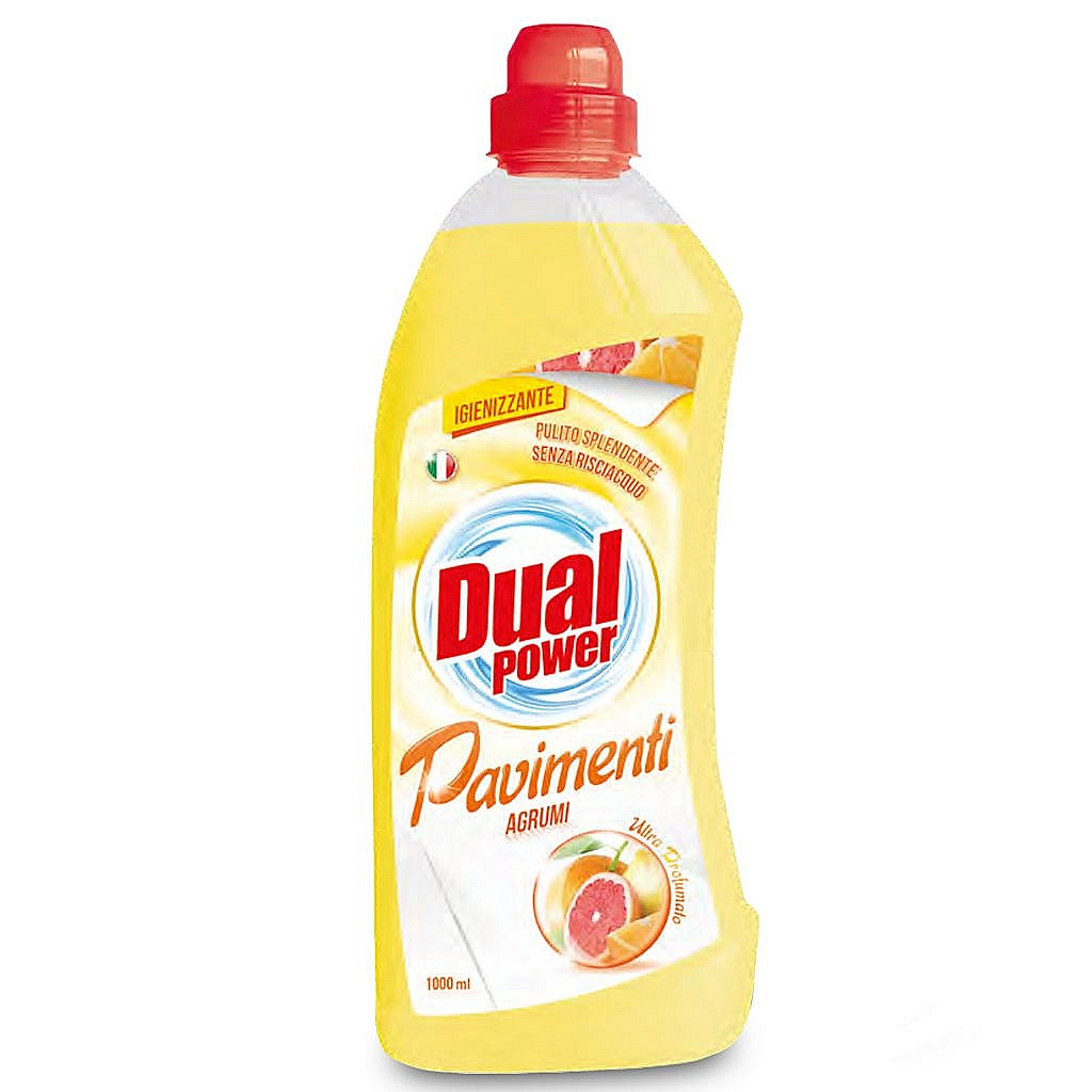 Detergent Pentru Pardoseli Dual Power - Citrice 1000 Ml, Importator, Sc ...