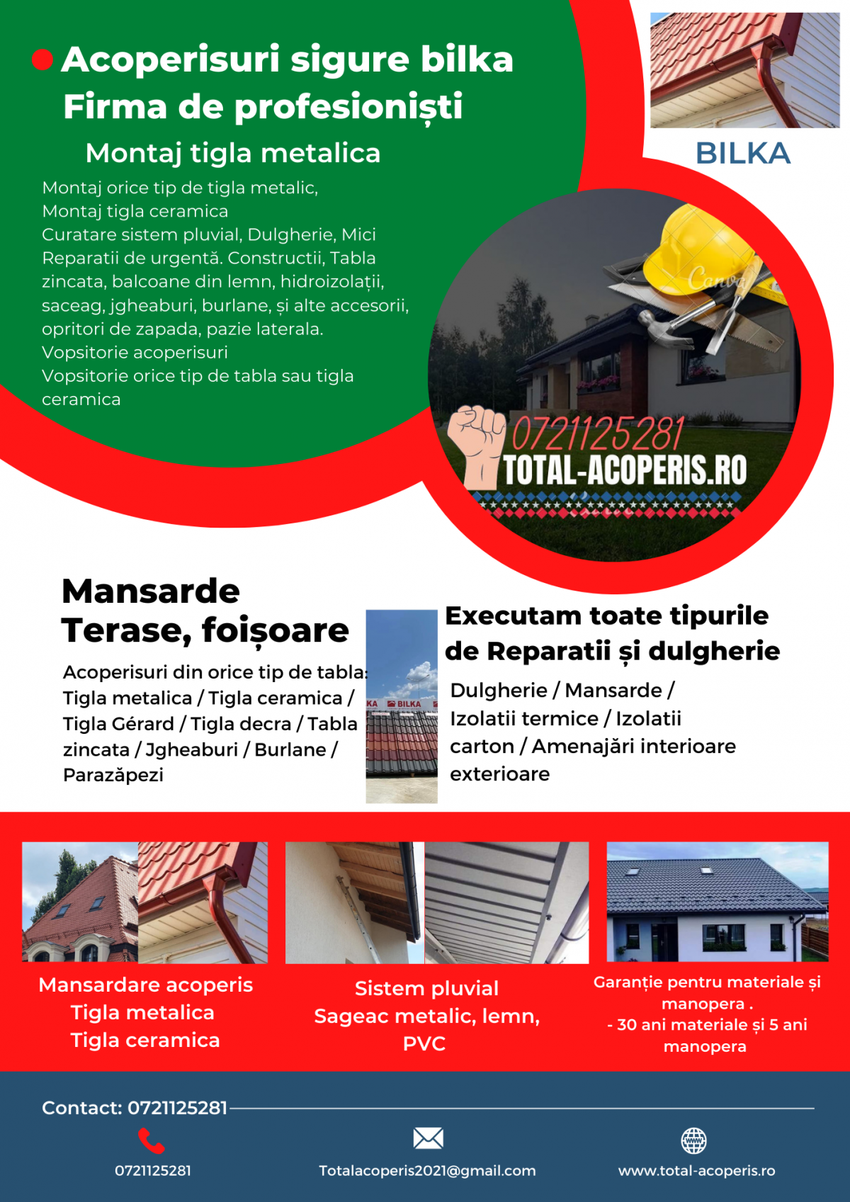 Acoperisuri Reparatii, Sc Bel Profil General Construct Srl