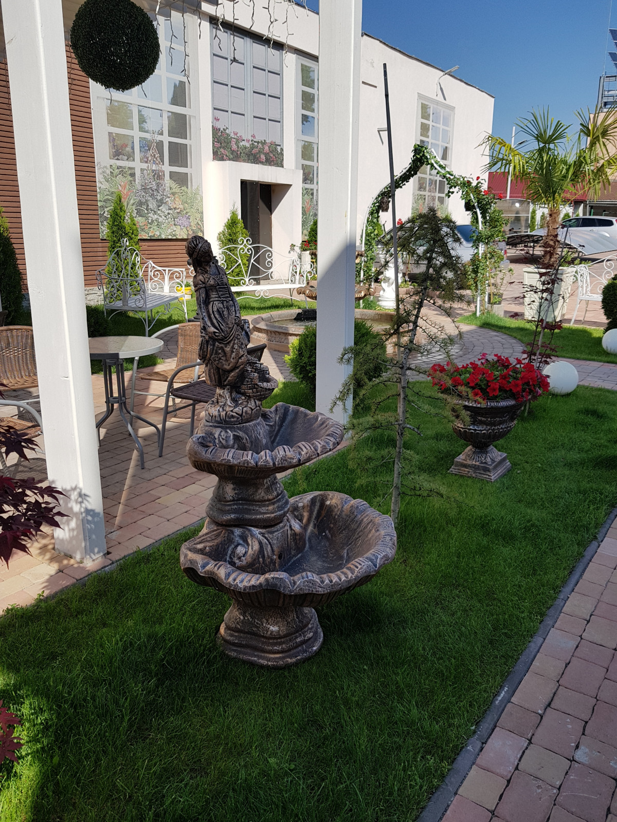 Fantana arteziana din beton F4/fantana arteziana/ornament gradina ...