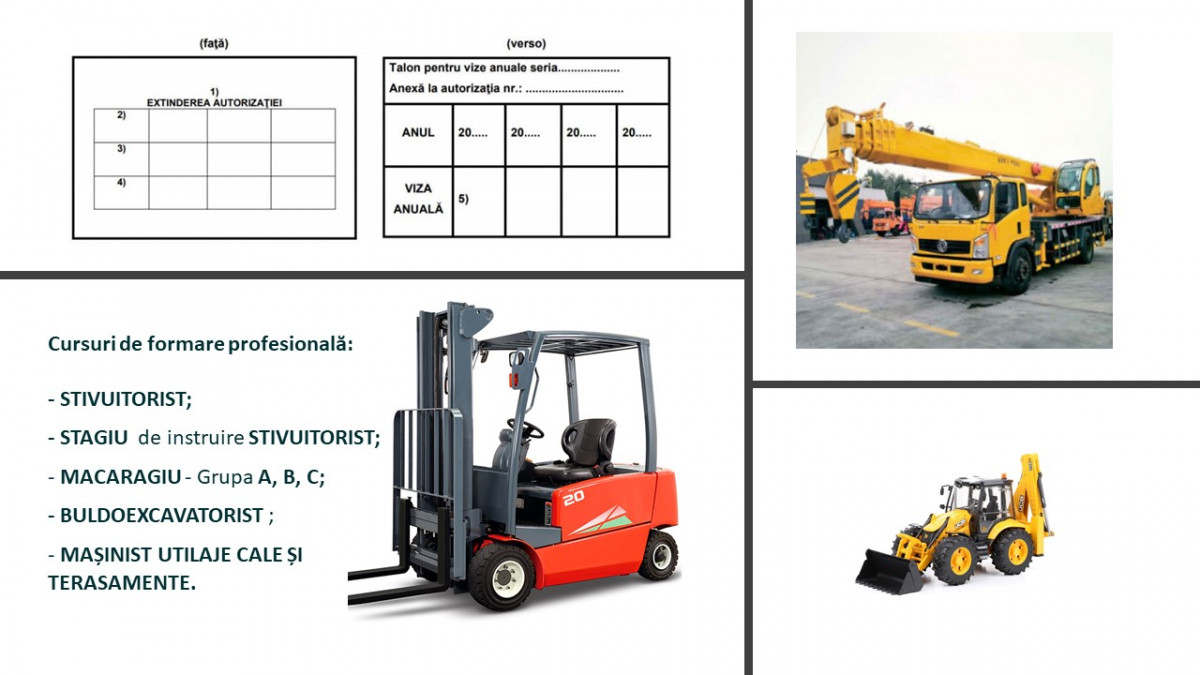 Curs De Calificare Masinist La Masini Pentru Terasamente, Bp Adminserv ...