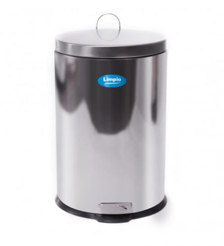 Cos gunoi, inox lucios, 5 litri | Cos gunoi