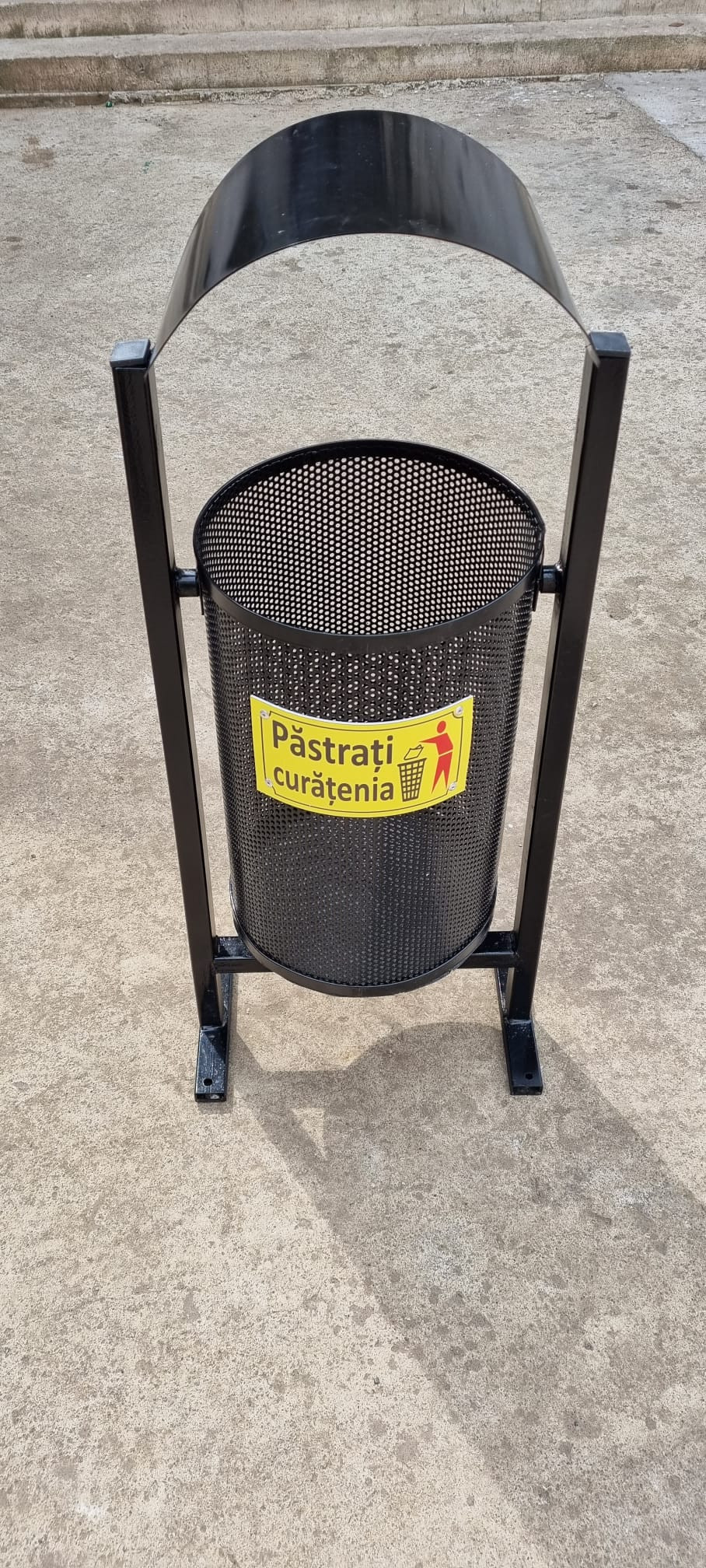 Cos Gunoi Stradal Din Tabla Perforata, Producator, Domino Energoplast