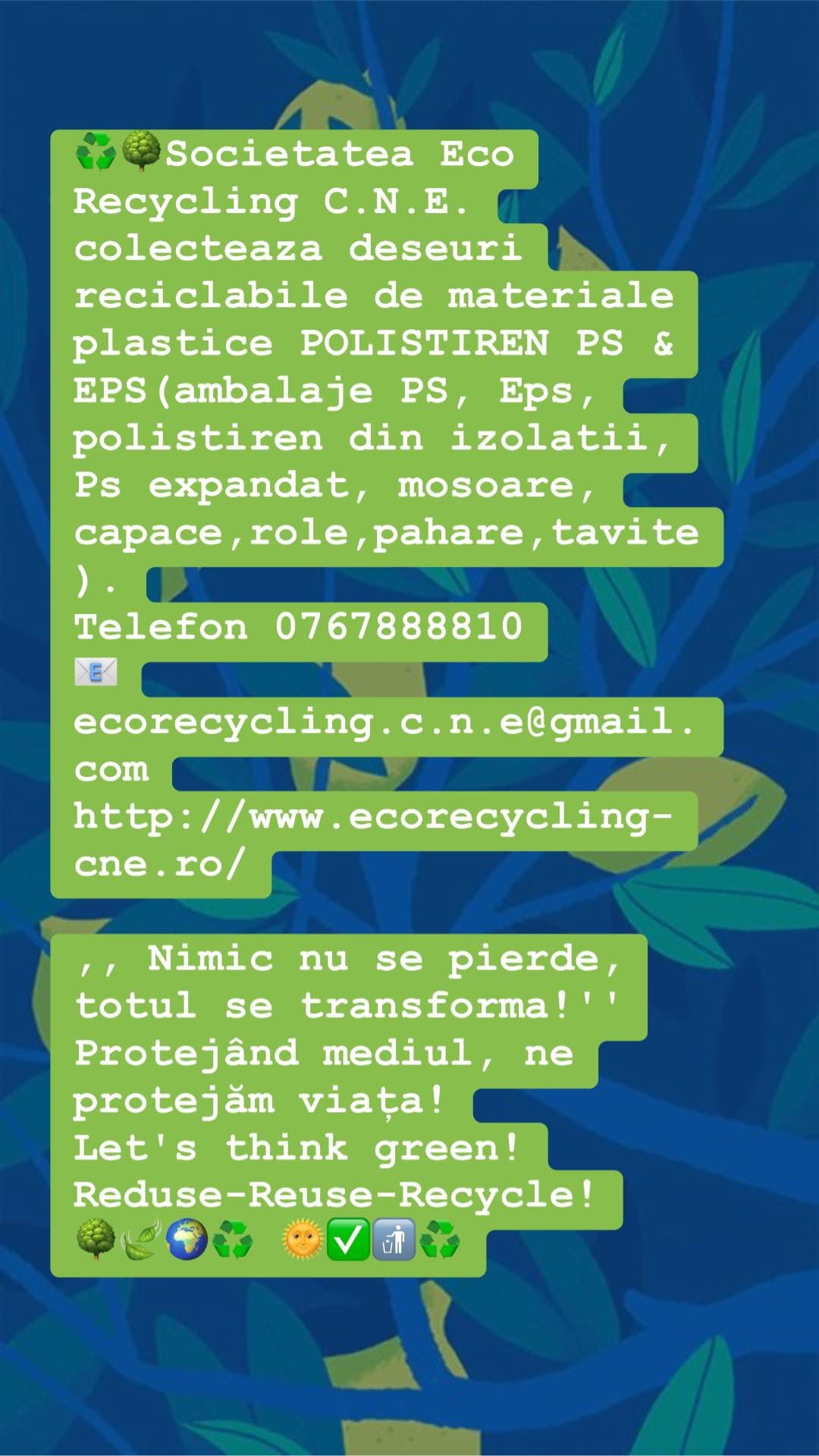 Colectare Deseuri Polistiren, Producator, Colectare Deseuri POLISTIREN ...