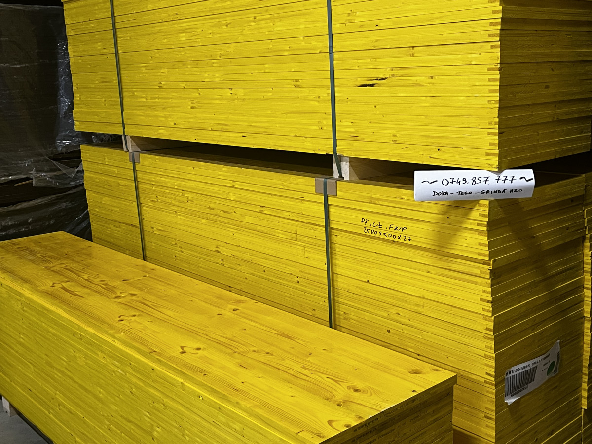 Placa Galbena Pentru Cofrare Panouri Doka Cofraje Tego Panei Paneli ...