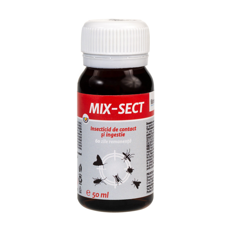 Mix-sect Insecticid Concentrat, 50 Ml, Furnizor, Sc Elpis Logic Busines Srl