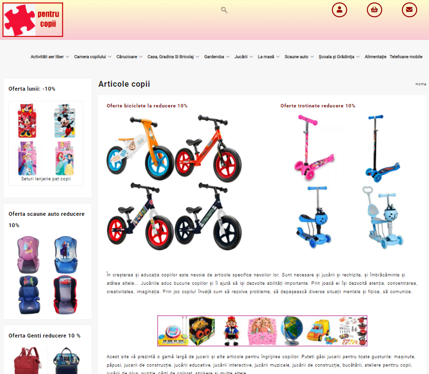 Site De Vanzari Online, Intreprindere Individuala