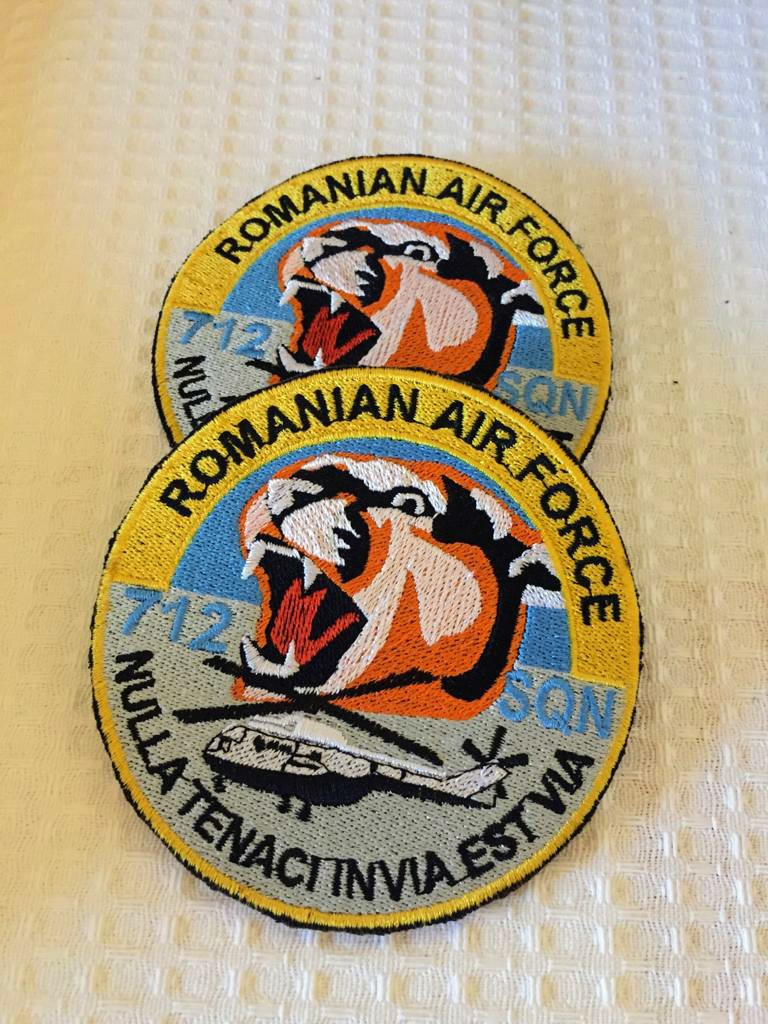 Broderie Embleme/ecusoane/patch Romanian Air Force, Producator, Broderie Embleme/Ecusoane/Patch ...