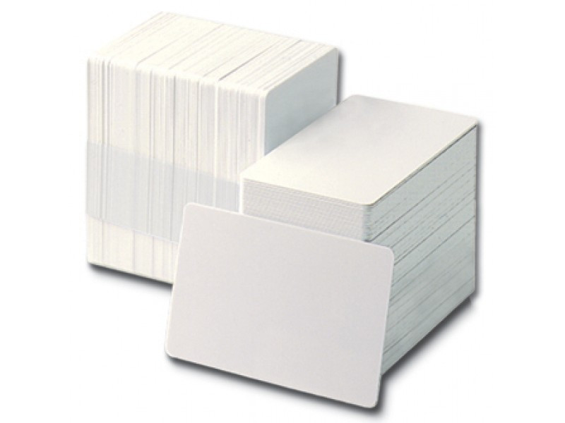 Card Pvc Zebra Premier, Cr80, 30mil, Alb, It Genetics S.r.l.