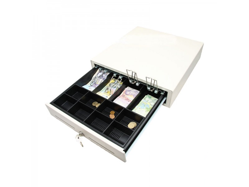 Sertar De Bani Metalic Cd350w, Alb, It Genetics S.r.l.