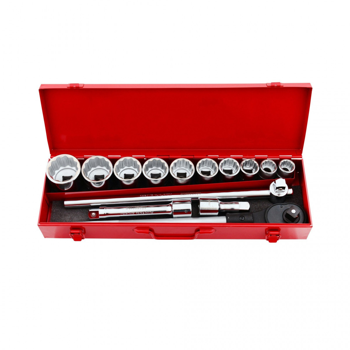 Trusa chei tubulare forta, 3/4", 12 colturi, pt. camion, StahlRhein (S ...
