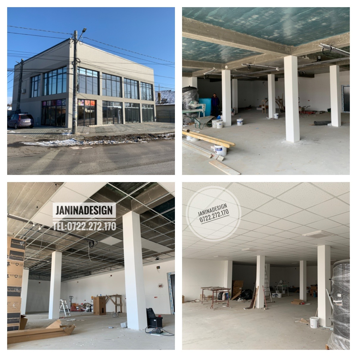 Montaj Tavan Fals Casetat, Manopera Montaj Placi Casetat, Sc ...