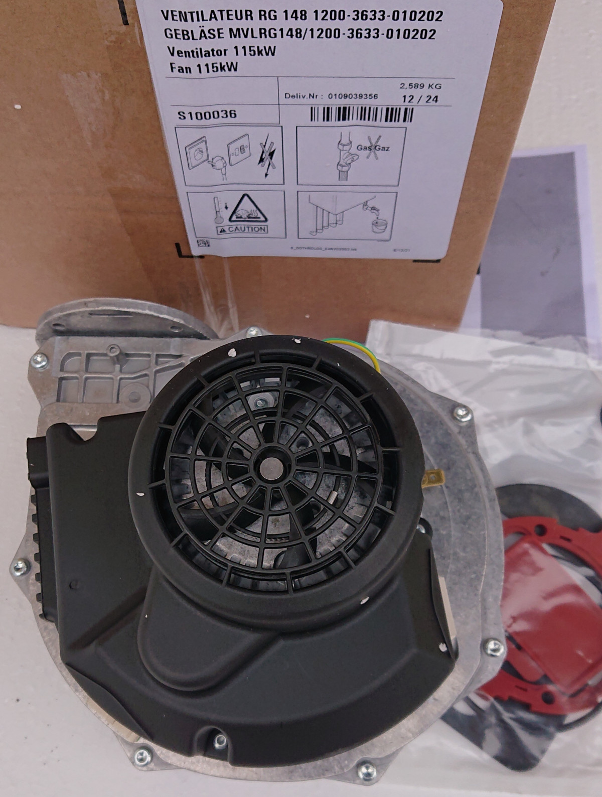 Ventilator Remeha Quinta 115 | Ventilatoare cazane