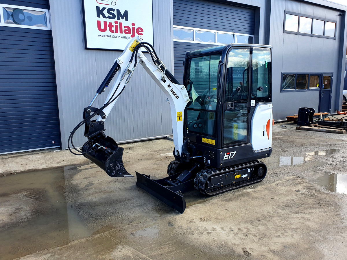 Mini Excavator (1,8t) Bobcat E17 V Cu Picon Nou - 2021 - Dobanda 3,5% ...