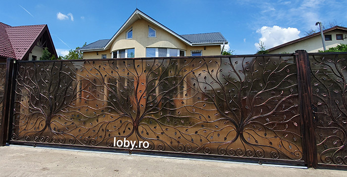 Porti Si Garduri Din Fier Forjat Amprentat, Producator, Loby Construct I.f.