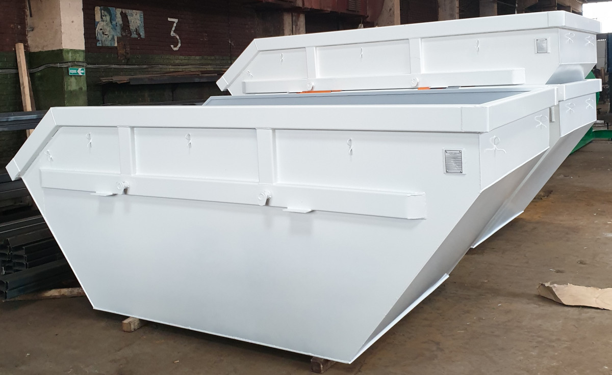 Container Pentru Gunoi Menajer Sau Industrial Skip Asimetric 5 M3, 5.5 ...