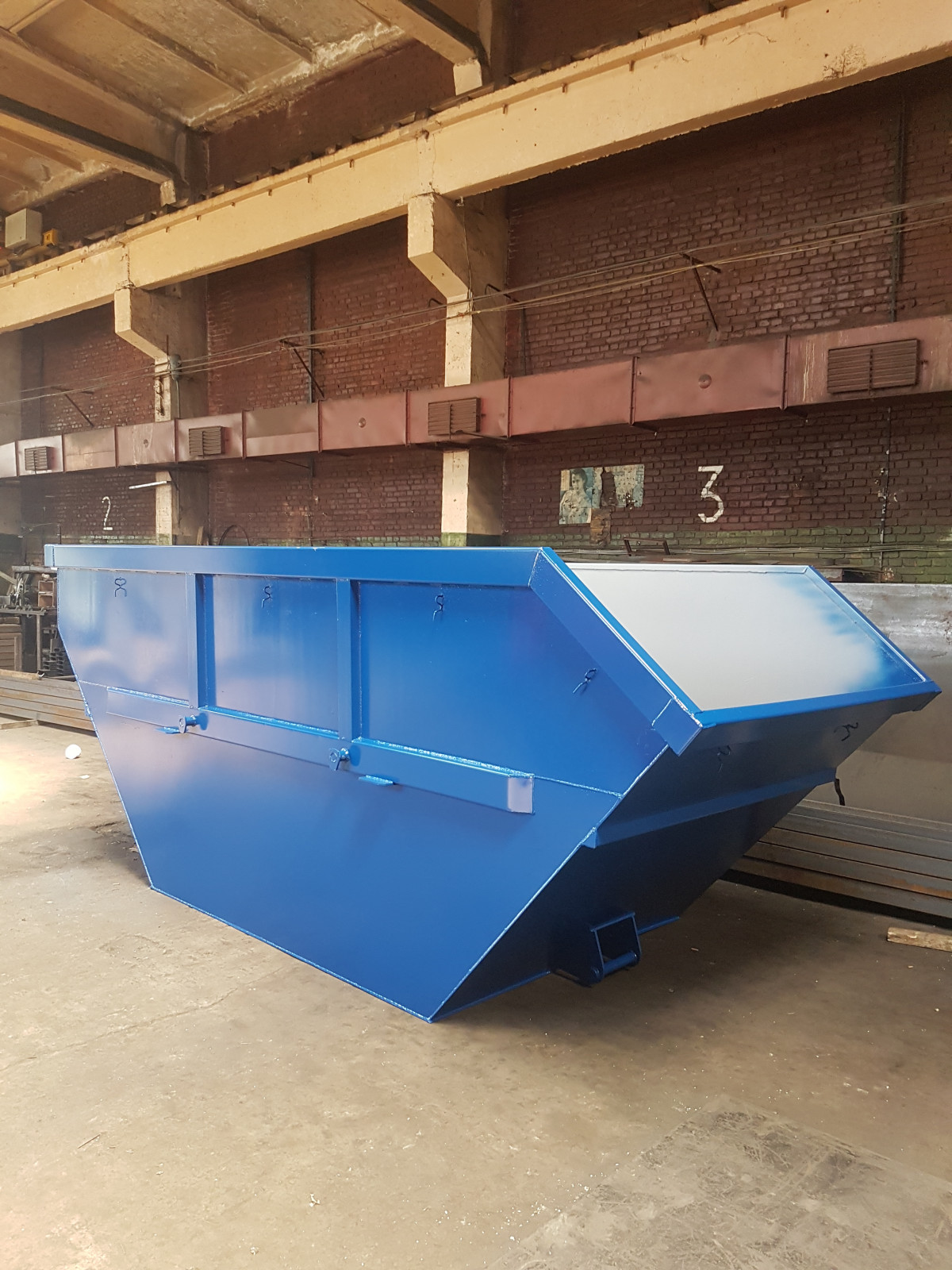 Container pentru gunoi menajer sau industrial Skip asimetric 5 m3, 5.5 ...